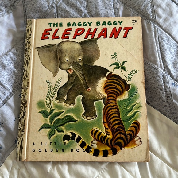 Little Golden Books | Other | The Saggy Baggy Elephanta Little Golden ...